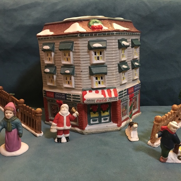 Coca Cola | Holiday | Coca Cola Town Square Collection 993 Taylor Sons ...